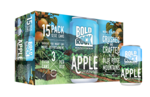 Bold Rock the first hard cider company to release 15-pack of 12-ounce ...