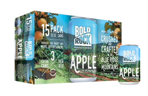 Bold Rock the first hard cider company to release 15-pack of 12-ounce ...