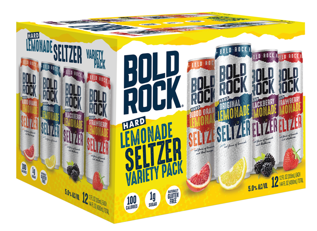 Hard Lemonade Seltzer Variety Pack - Hard Seltzer - Bold Rock Hard Cider