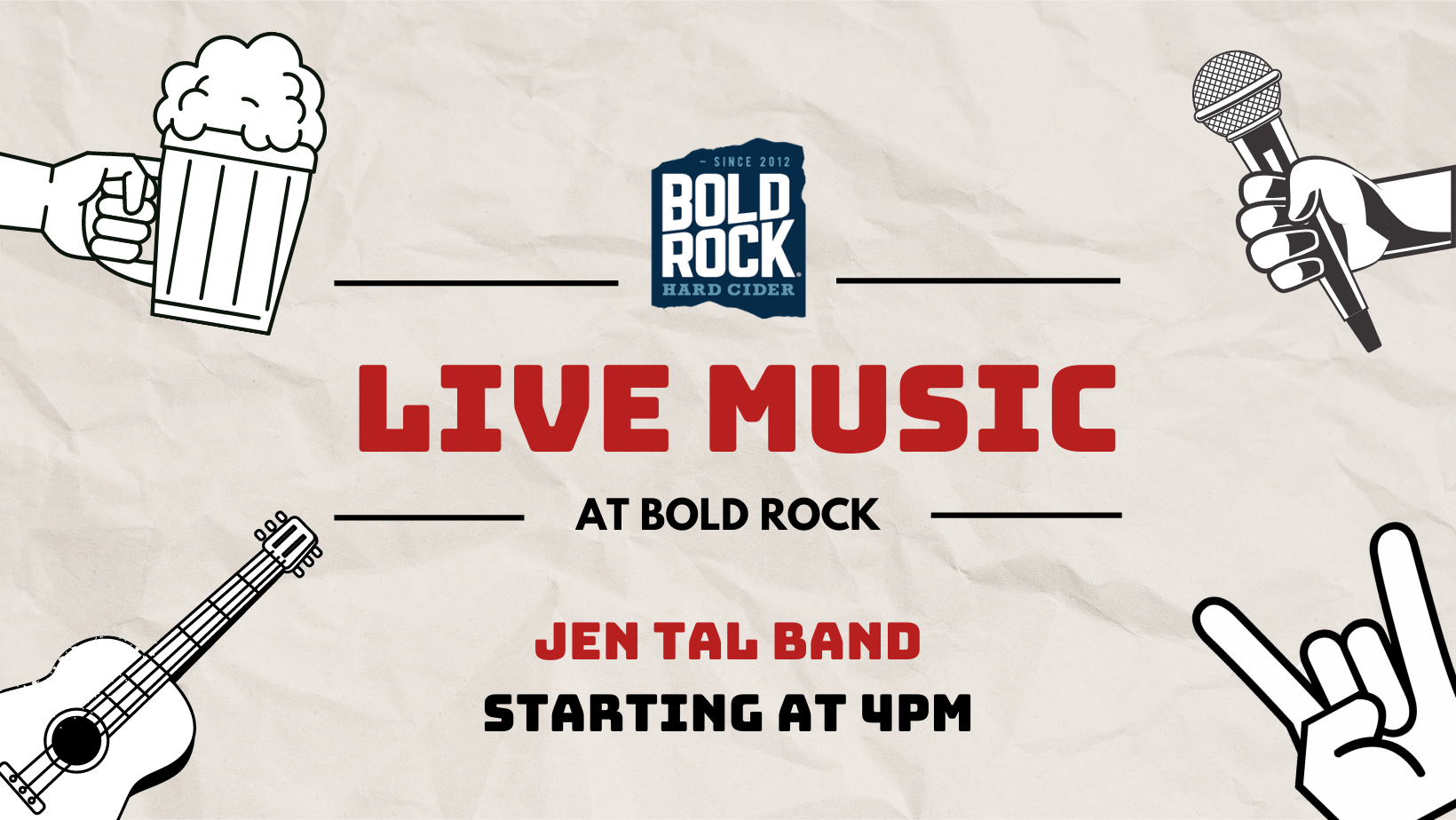 2021 Tap House & Cidery Events - Bold Rock Hard Cider