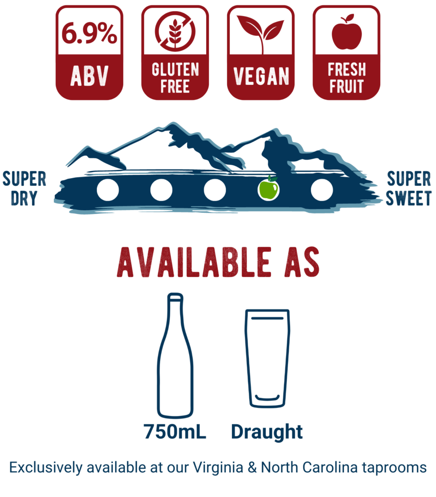 VAT No. 1 - Premium Cider from the Blue Ridge Mountains - Bold Rock ...